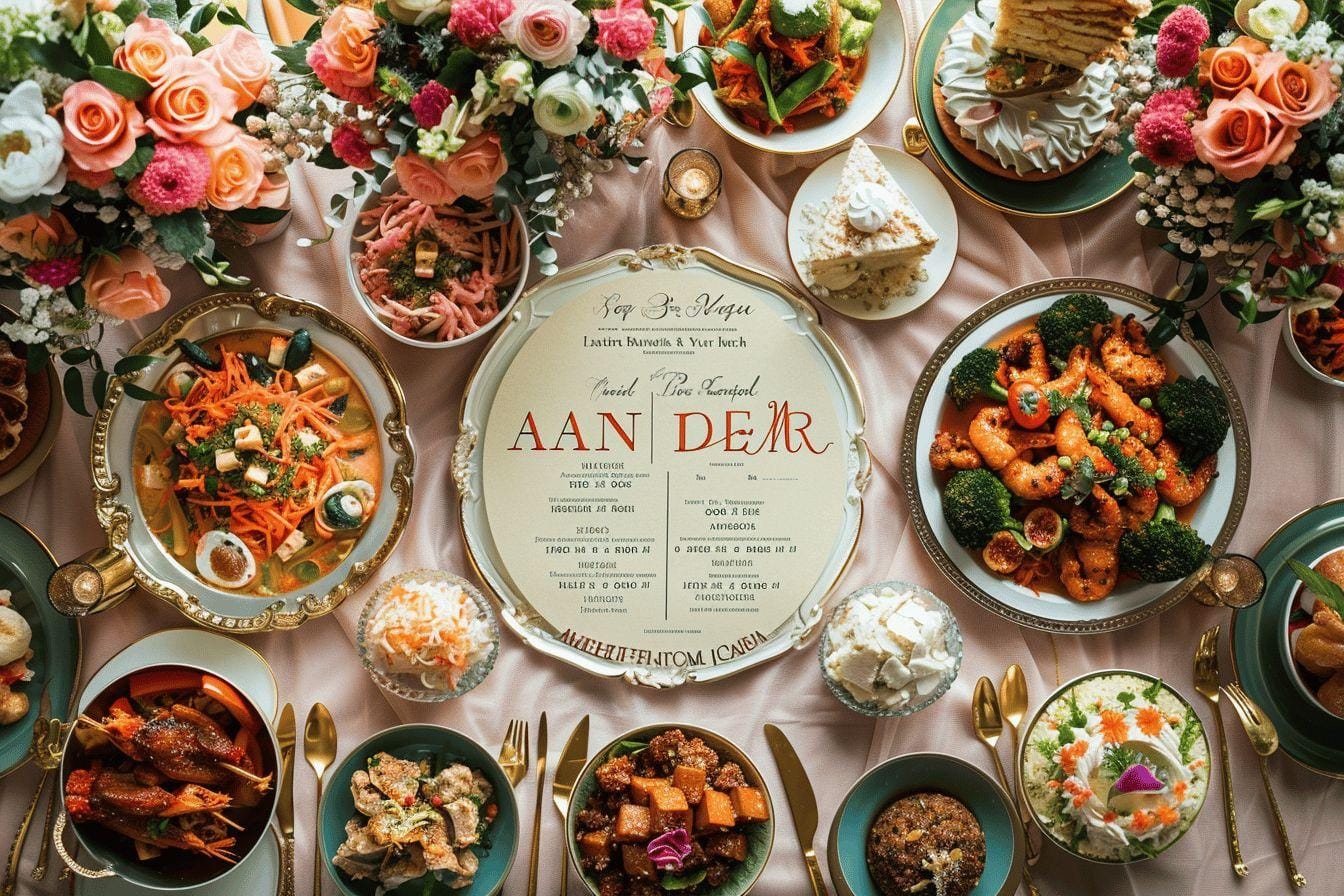 Menu de mariage : comment le choisir pour plaire à tous les invités